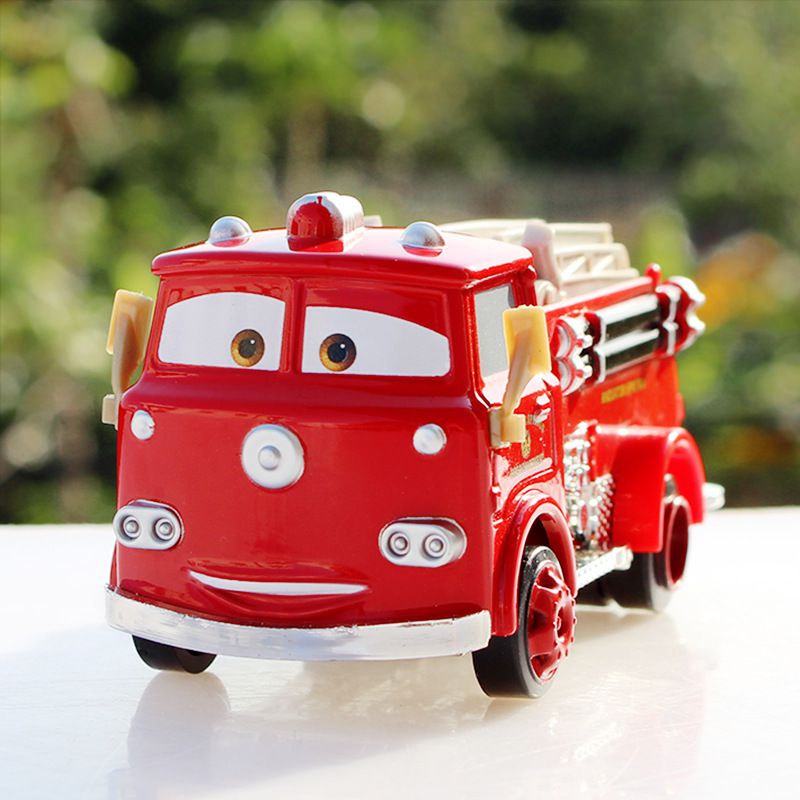 Your Kids Surprise With The Disney Cars Red Fire Truck Toy Model ...