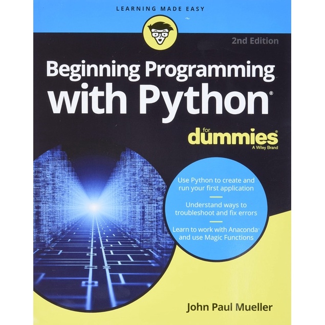 (READY STOCK) Beginning Programming with Python by John Mueller 2nd Edition | Shopee Malaysia