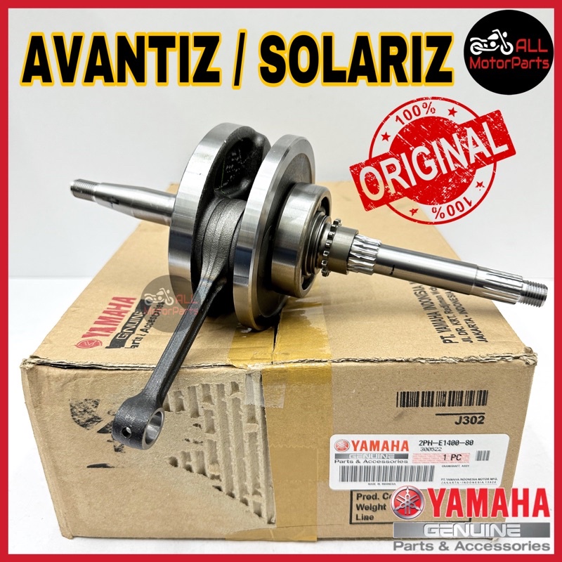 [100% ORI] EGO AVANTIZ SOLARIZ CRANK SHAFT CRANKSHAFT SHALF ASSY CONNECTING CON ROD 2PH-E1400-80 ...
