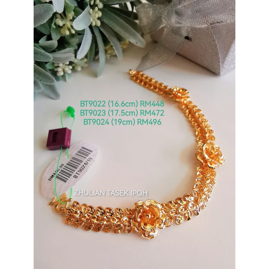 ORIGINAL ZHULIAN Rantai Tangan Bunga Ketum BT5105/6/7 (tidak termasuk ...