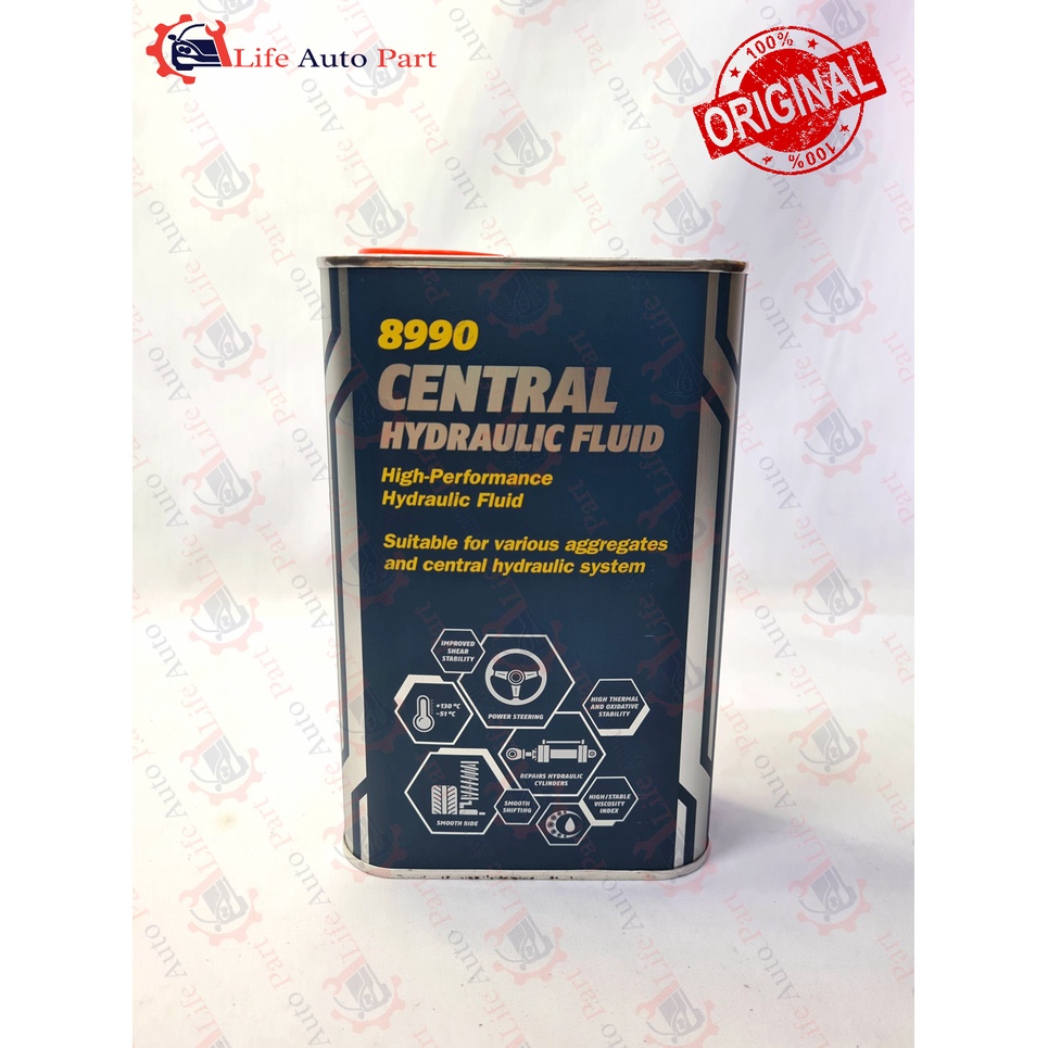 Mannol Central Hydraulic Fluid Power Steering Oil (1L) | Shopee Malaysia