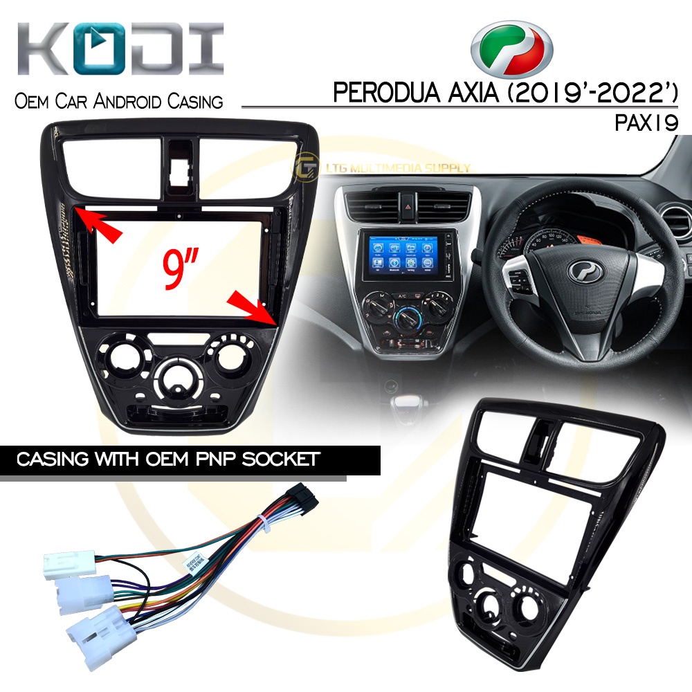 PERODUA AXIA 2019'-2021' ANDROID CASING | Shopee Malaysia