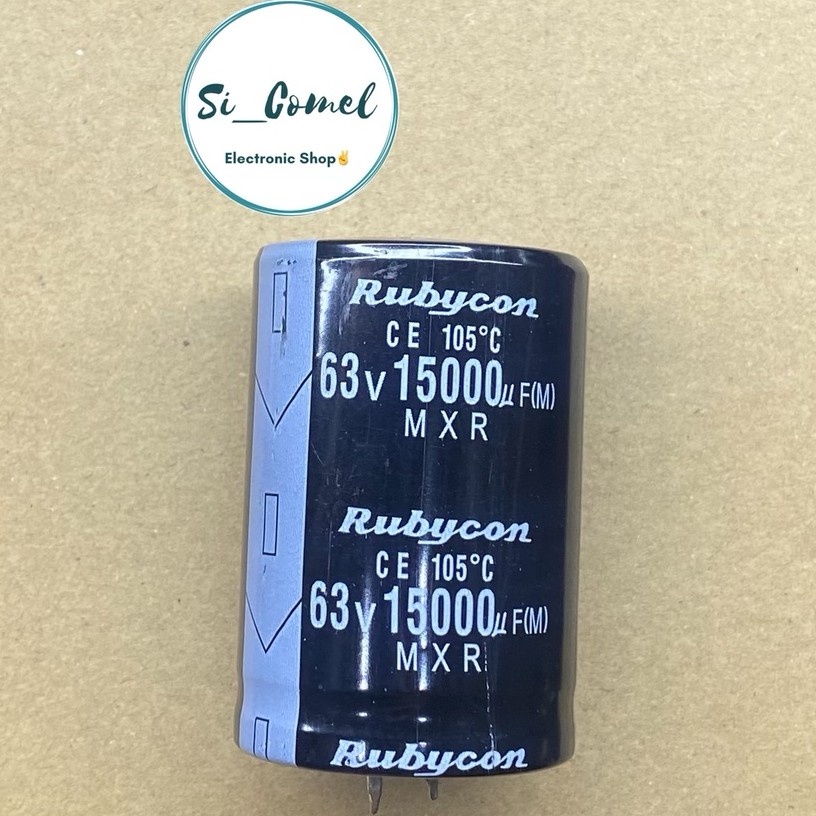 🔥READY STOCK🔥 63V 15000UF 63V15000UF Electrolytic Capacitor 35X50mm ...