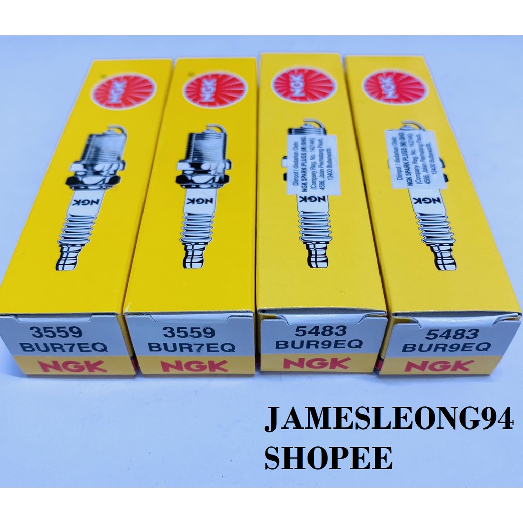 ORIGINAL BUR7EQ/BUR9EQ (3559/5483) NGK SPARK PLUG MAZDA RX-7 FC3S ...