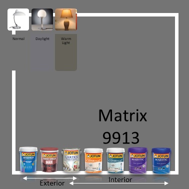 Jotun 1L 9913 Matrix / Jotashield AF / Tough Shield/ Majestic true ...
