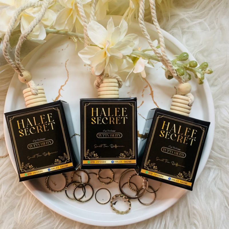 HALEE Secret Air Freshener & Car Perfume (Harga Borong Bau Tahan Lama ...