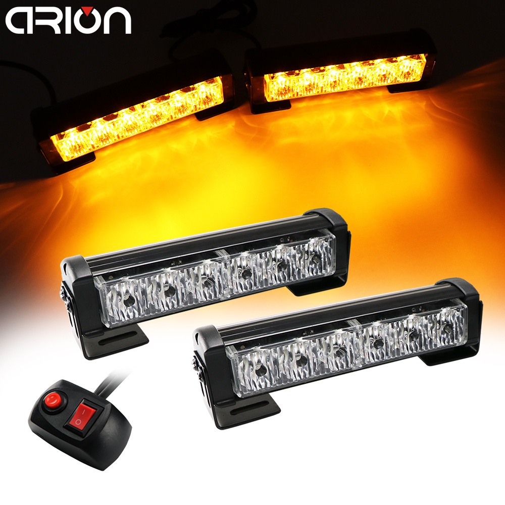 LED traffic signal emergency warning flashing light Police car Strobe ...