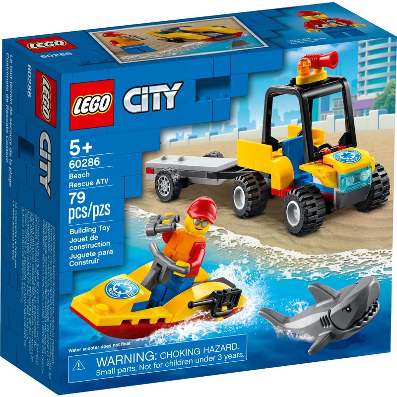[MYKIDZMALL] LEGO Beach Rescue ATV (60286) | Shopee Malaysia
