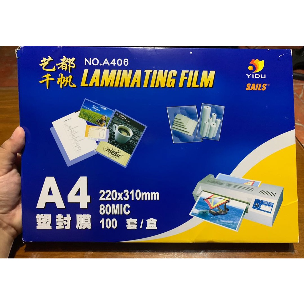 A4 / YIDU A4 Laminating Film 80mic (100 sheets ) / ( 50 sheets ) Lamination Film | Shopee Malaysia