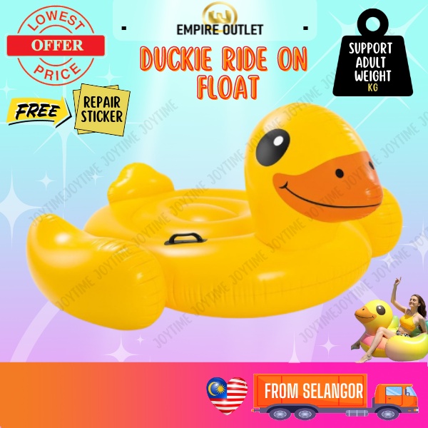 Quality Duck Ride On Swimming Pool Inflatable float Duck Float (With ...