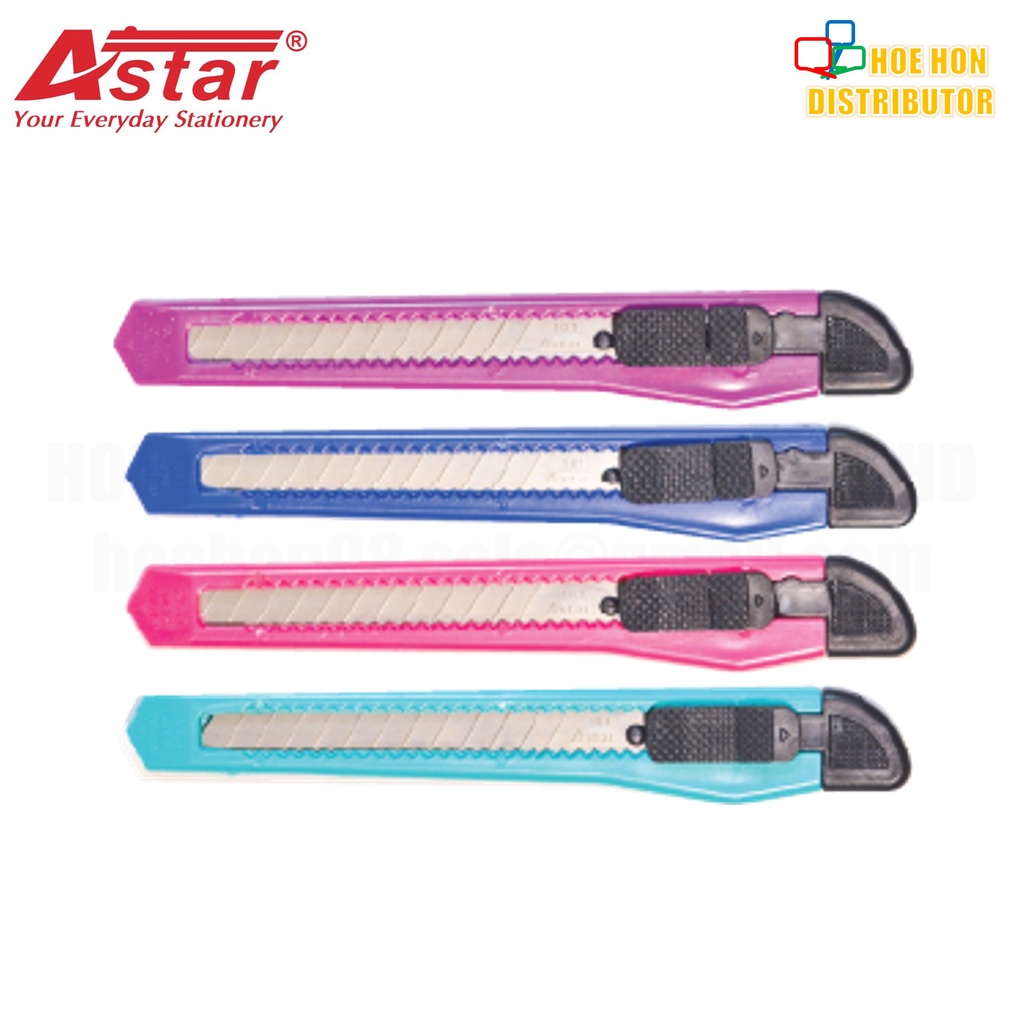 Astar Pen Knife / School Office Student Cutter / Pisau Pemotong D804 ...