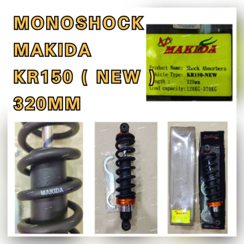 MONOSHOCK MAKIDA KR150 ( NEW ) 320MM | Shopee Malaysia