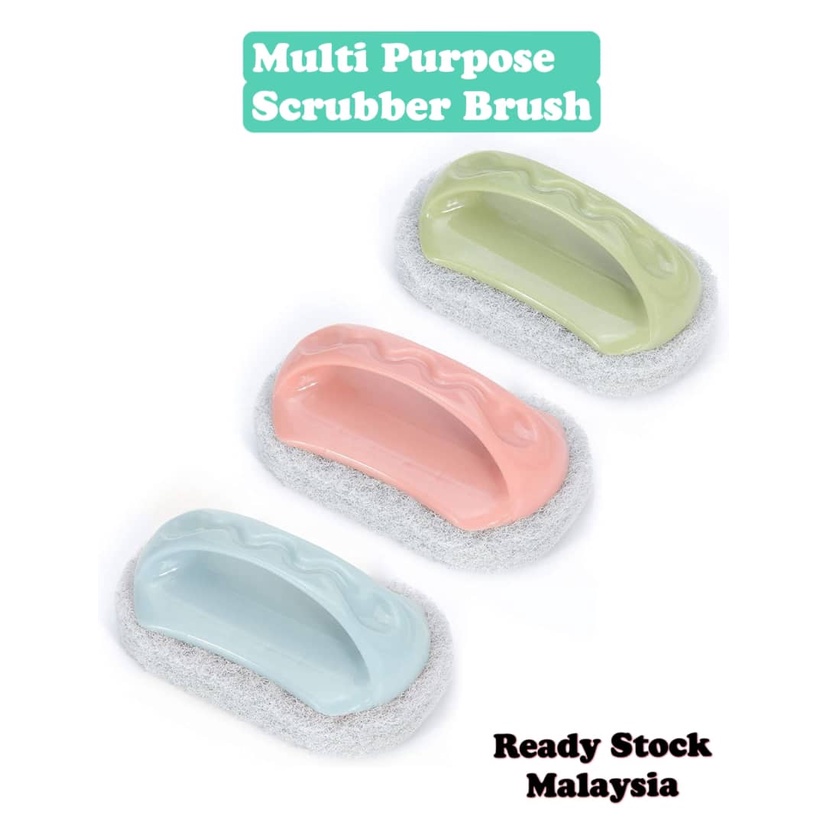 Berus Dapur Dinding Lantai Sinki Multi-Purpose Scrubber Brush Cleaning ...