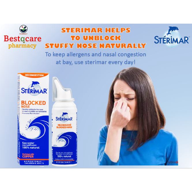 Sterimar Blocked Nose 100ml | Shopee Malaysia