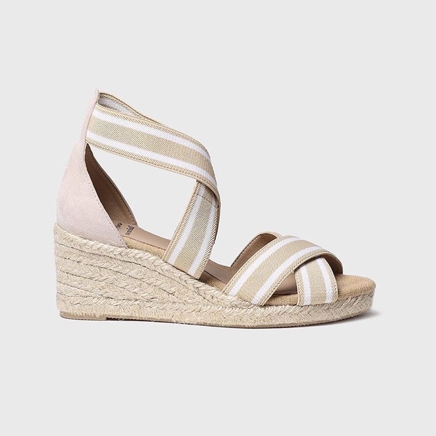 URBAN LABEL Toni Pons Fama-LD Sandal Textile Stone | Shopee Malaysia