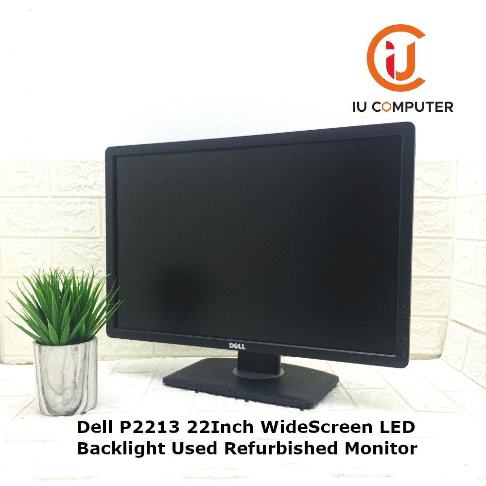 DELL P2213 22 INCH WIDESCREEN LED BACKLIT USED REFURBISHED MONITOR ...