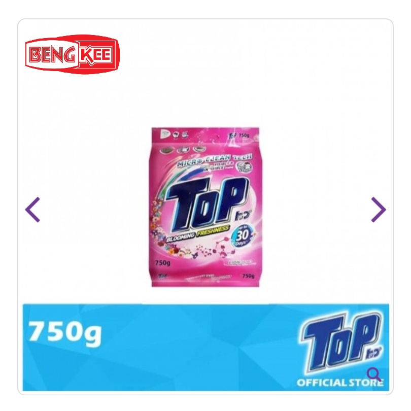 BENG KEE 🔥750GM Top Powder sabun Top Micro-Clean Tech BLOOMING ...