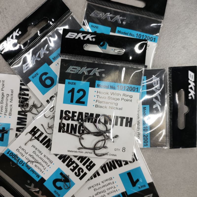 BKK® ISEAMA WITH RING FISHING HOOK | Shopee Malaysia