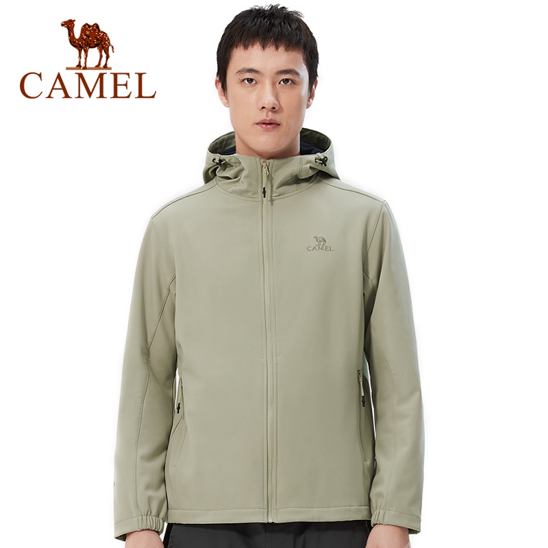 CAMEL outdoor assault soft shell men's and women's fleece waterproof ...