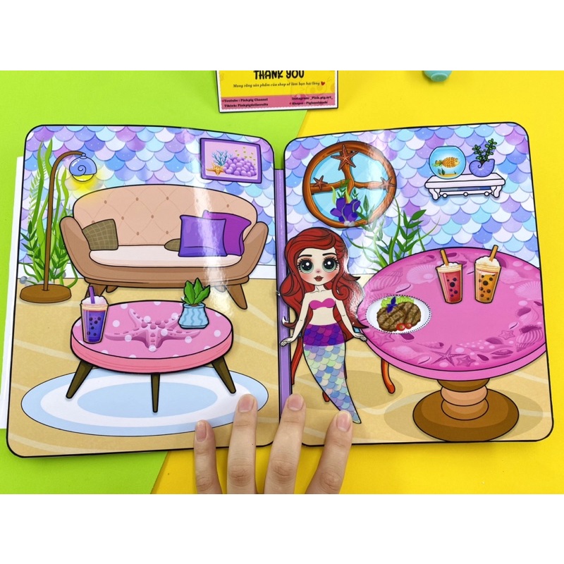 Ariel Mermaid House Set - Disney | Shopee Malaysia
