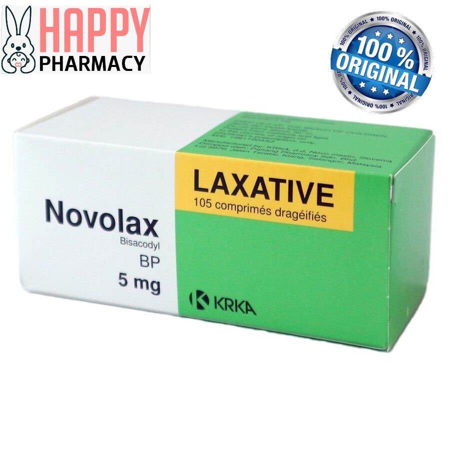 🔥CHEAPEST🔥 NOVOLAX BISACODYL LAXATIVE 5MG 105'S [EXP:8/27] CONSTIPATION ...