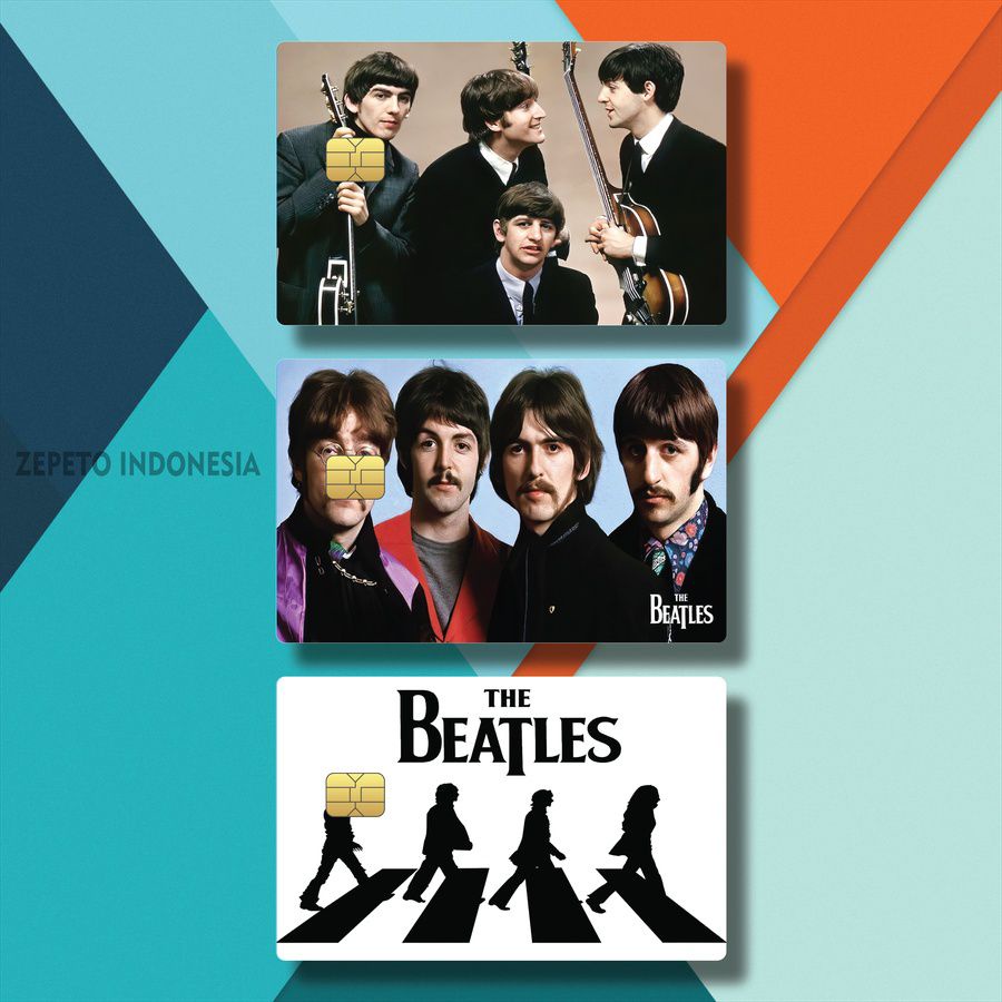 Sticker CARD THE BEATLES COVER ALBUM PHOTO JIAK9/BAFAL/ THE BEATLES ...
