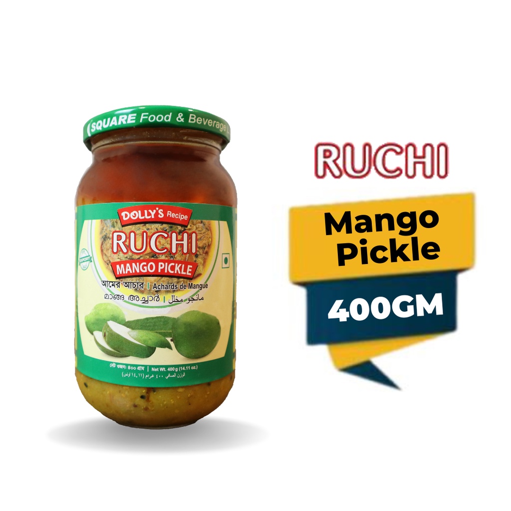 RUCHI PICKLE MANGO DOLLY'S RECIPE - 400 GM | Shopee Malaysia