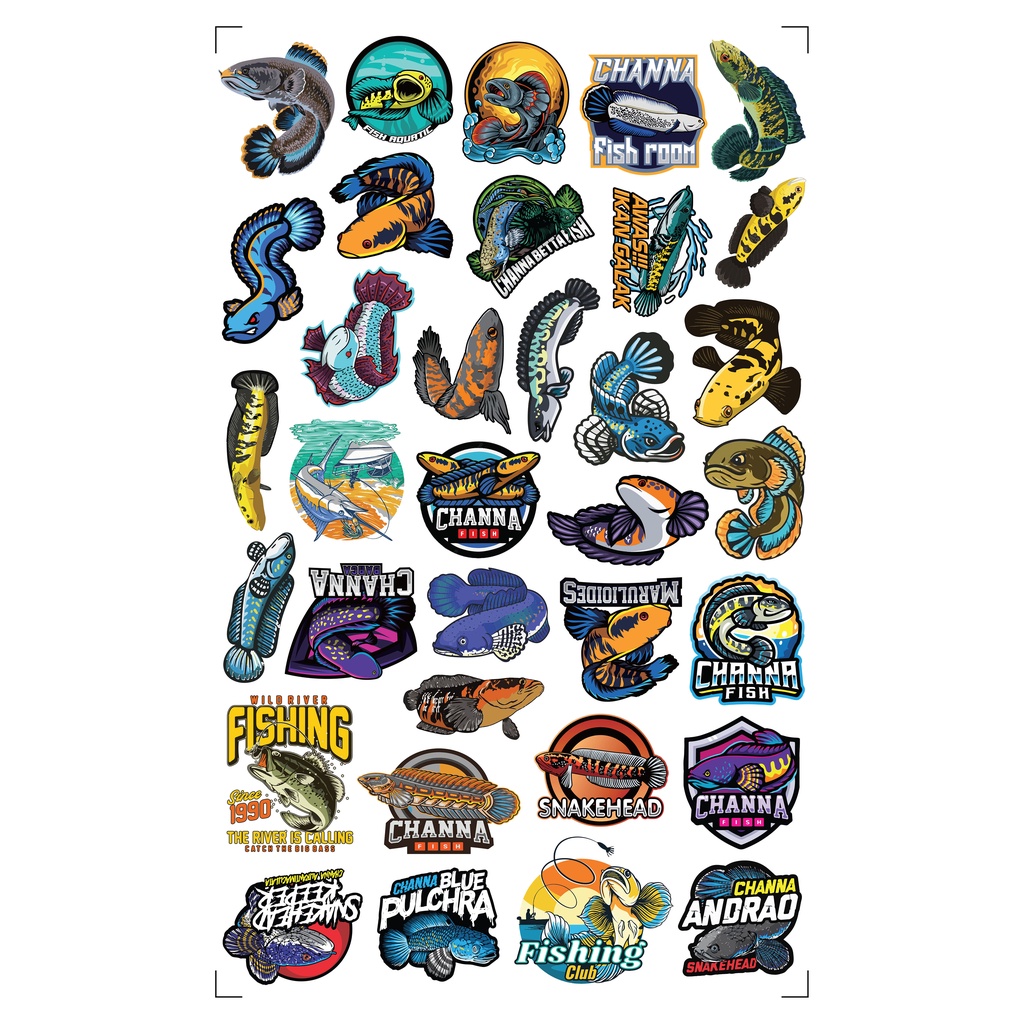 STICKER PANCING CHANNA | Shopee Malaysia