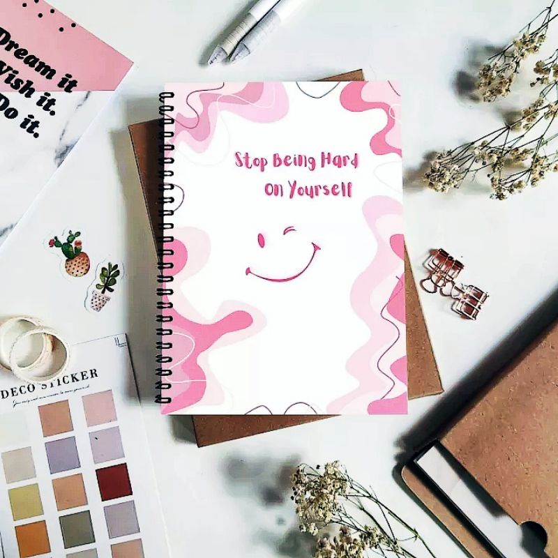 A5 RING MOTIF NOTEBOOK / RING NOTEBOOK / RING NOTEBOOK | Shopee Malaysia