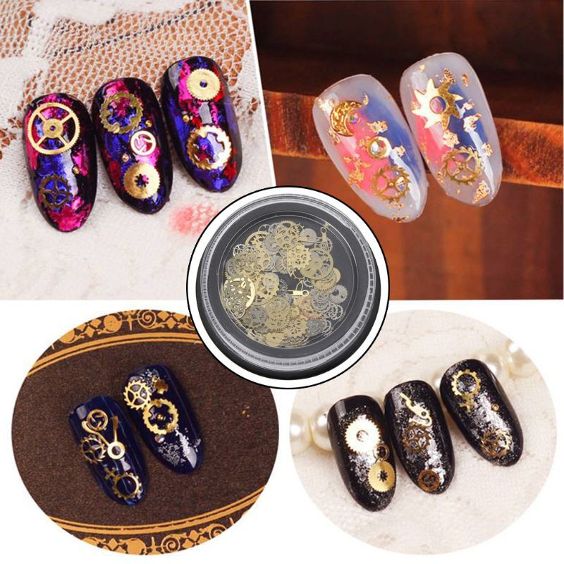 Set Of 120 Piece Gear Shapes, Clock Hands For Making Epoxy Resin ...