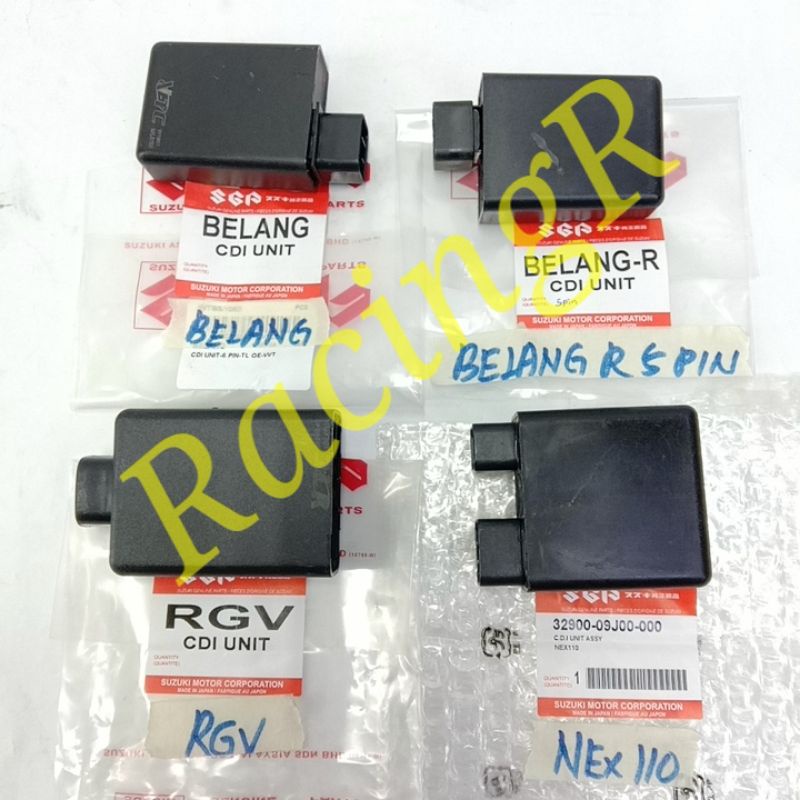 * SUZUKI BELANG 150 BELANG-R NEX110 RGV NEX CDI UNIT VTC VVT 5 PIN 6 ...