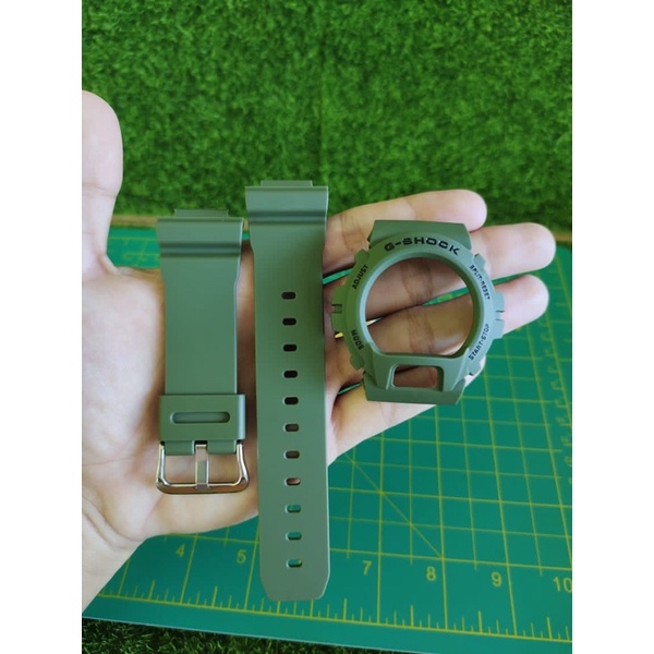BNB G-Shock Dw-6900 Army Green Custom | Shopee Malaysia