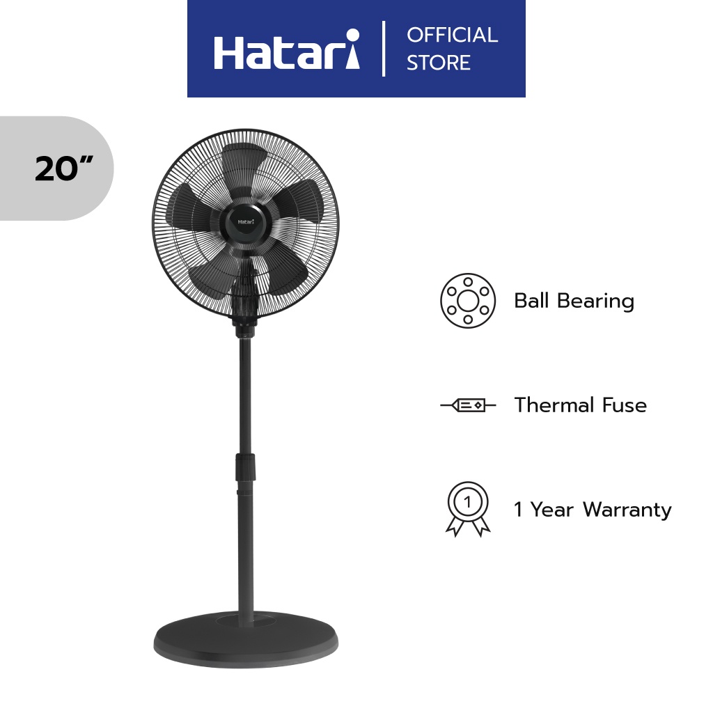 HATARI Industrial Fan Pedestal Type IP20M1 (20") | Shopee Malaysia