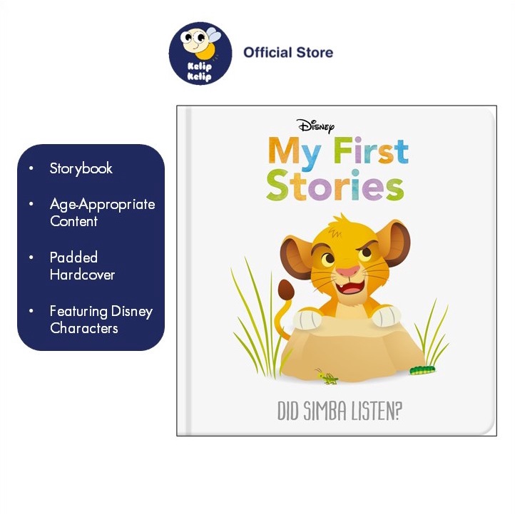 Disney My First Stories Did Simba Listen Hardcover Story Book For Kids ...