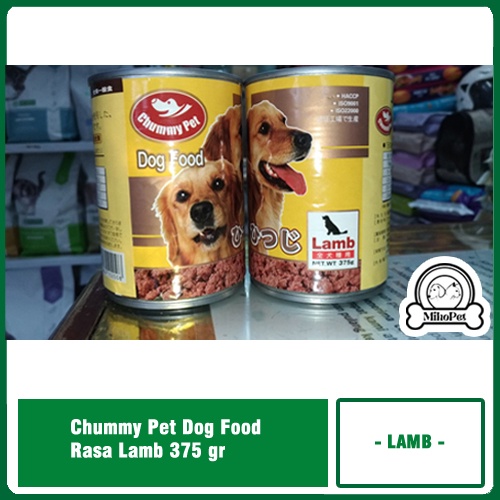 Chummy Pet Dog Food Lamb Flavor 375 gr | Shopee Malaysia