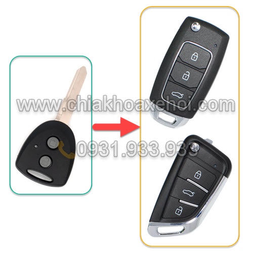 Toyota Wigo folding remote key | Shopee Malaysia