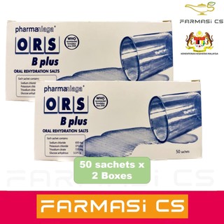 ORS B Plus Oral Rehydration Salts 50 Sachets x 2 (TWIN) EXP:09/2025 ...