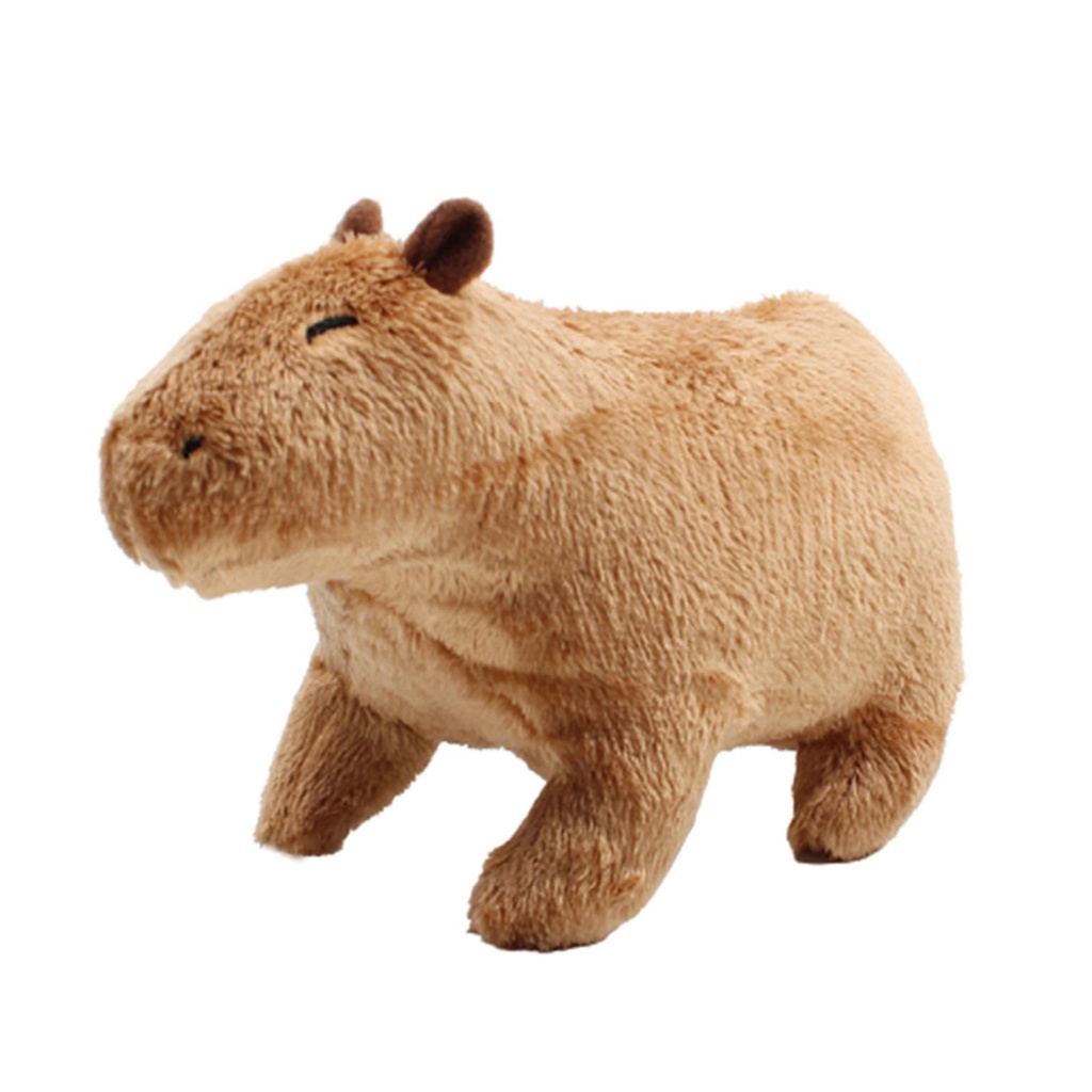 Real Life Fluffty Capybara Plush Toy Cute Capybara Plushie Dolls Wild ...