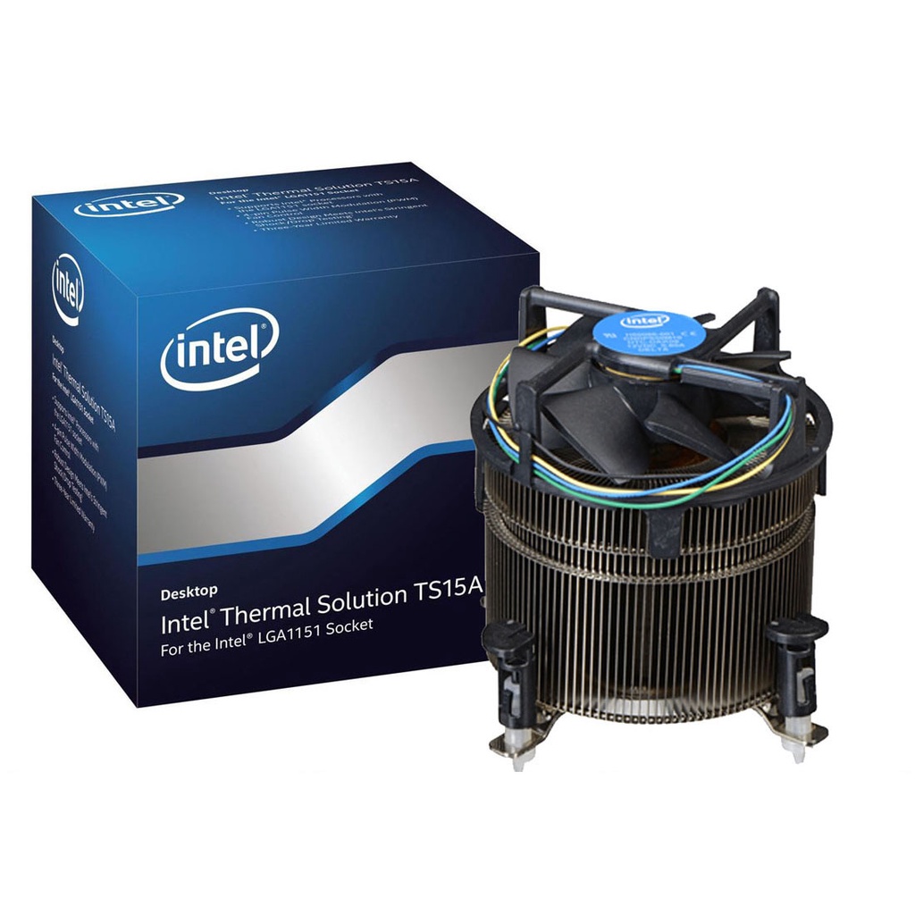 GENUINE Intel TS15A Most Advance Active Thermal Solution LGA1150 1151 1156 Heatsink Fan Air ...