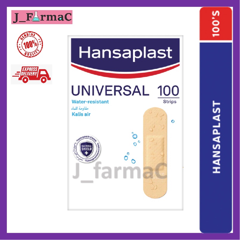 Hansaplast Universal Plaster 100's (Box) | Shopee Malaysia