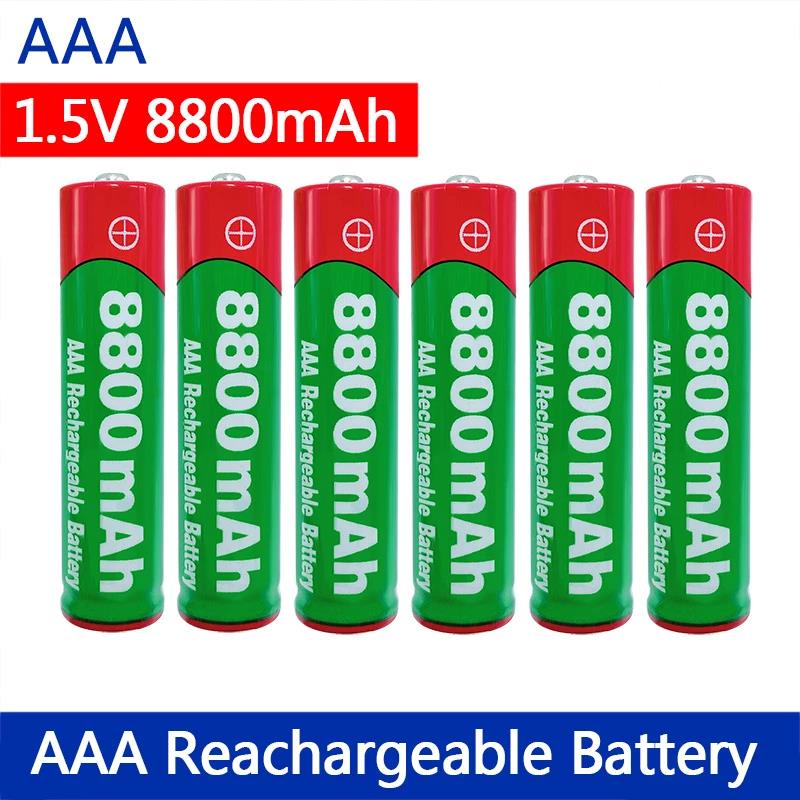Battery AAA 8800mah rechargeable battery AAA 1.5V 8800mah rechargeable alkaline battery | Shopee ...