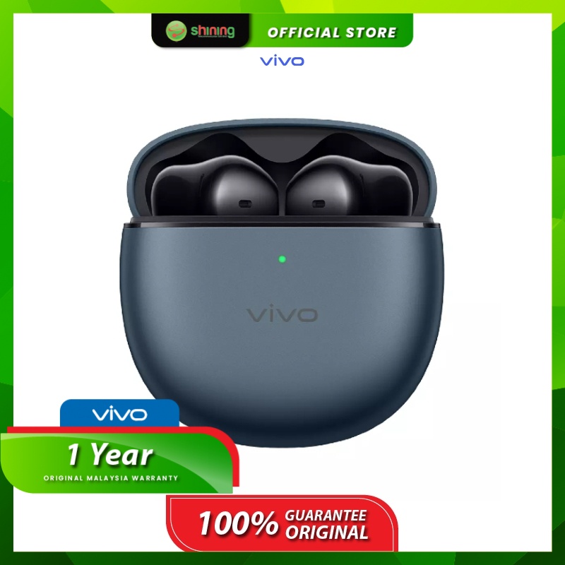 Vivo TWS Air Bluetooth (XE W25) (Pebble Blue) | Shopee Malaysia