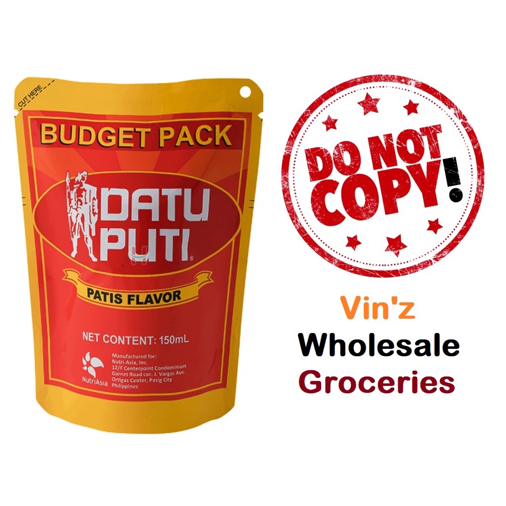 Datu Puti Fish Sauce ( Patis ) 150ml. | Shopee Malaysia