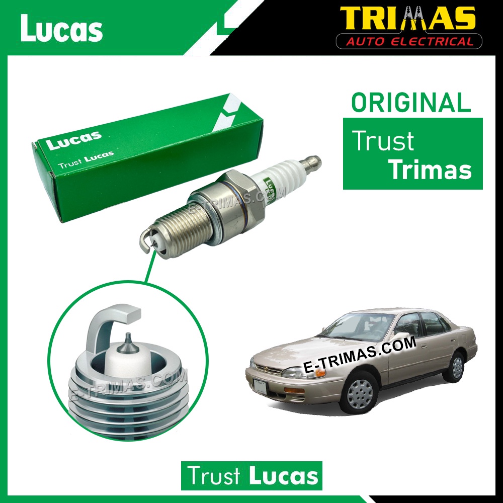 TRIMAS Toyota Camry 2.2 5S-FE 1991-1997 Original Lucas Iridium Spark ...