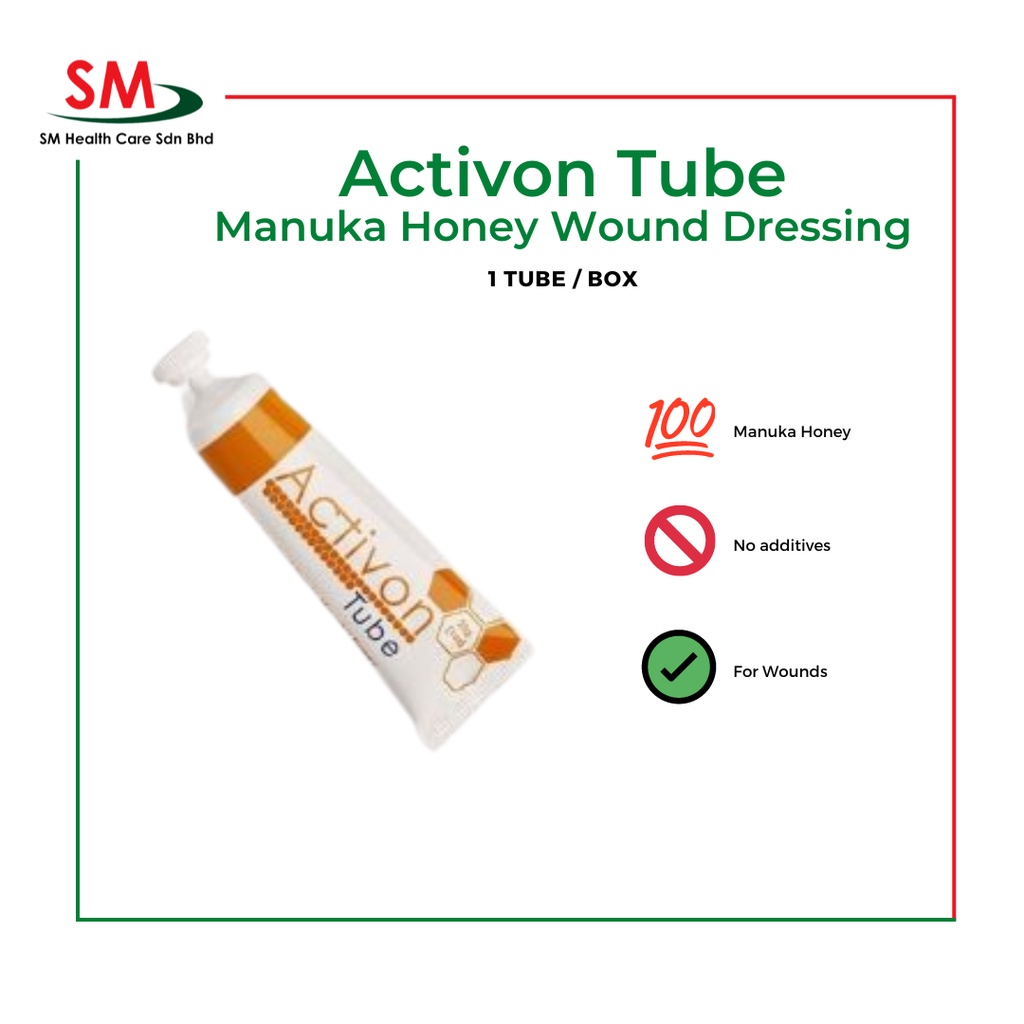 Activon Tube - Manuka Honey Wound Dressing | Shopee Malaysia