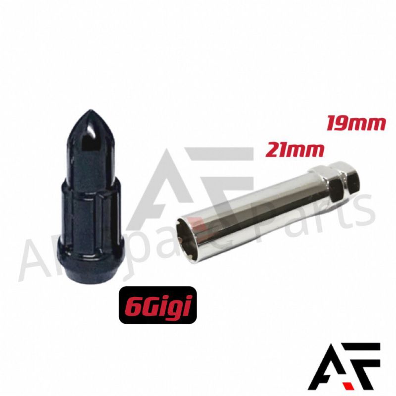 Bullet Nut Socket Box Lock Nut (6gigi) | Shopee Malaysia