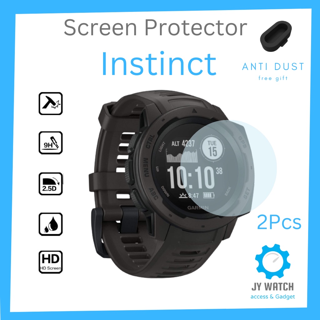 Garmin Watch Instinct ,Nano anti blast Screen protector , Tempered ...