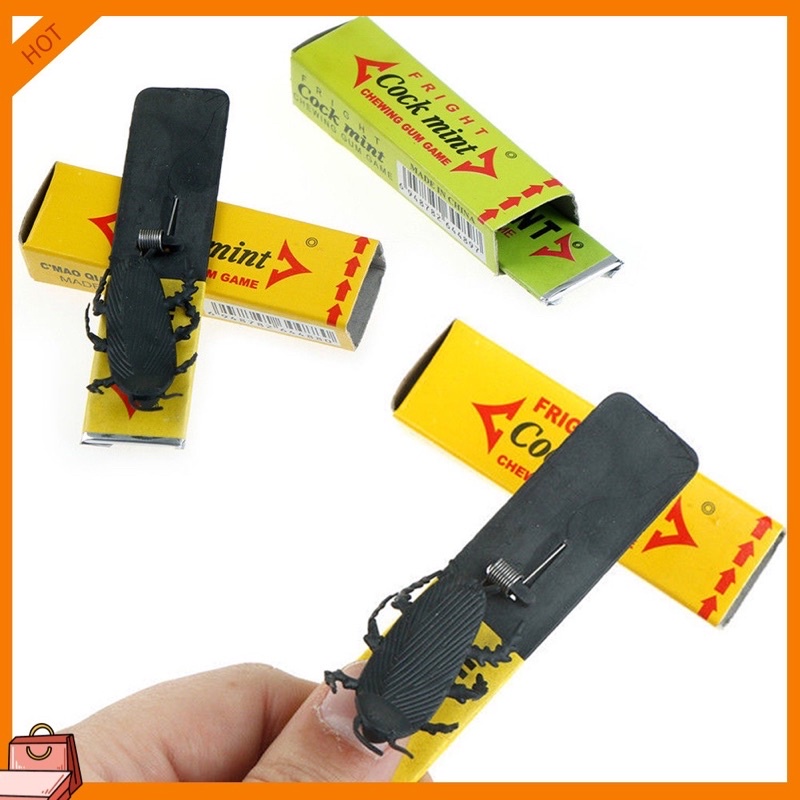Plastic Cockroach Chewing Gum Toy April Fools Day Tricking Prop Tool ...