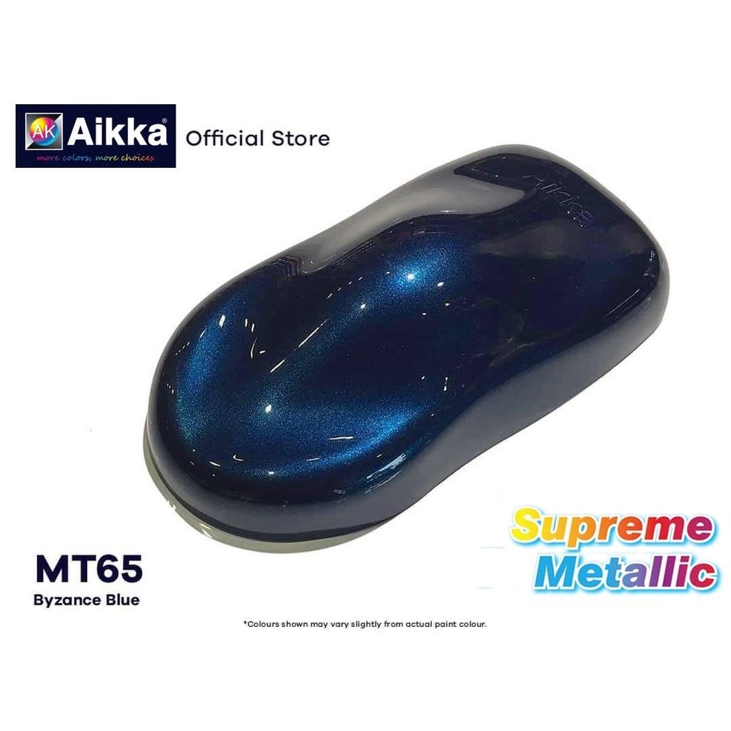 AIKKA MT65 BYZANCE BLUE SUPREME METALLIC 2K PAINT | Shopee Malaysia