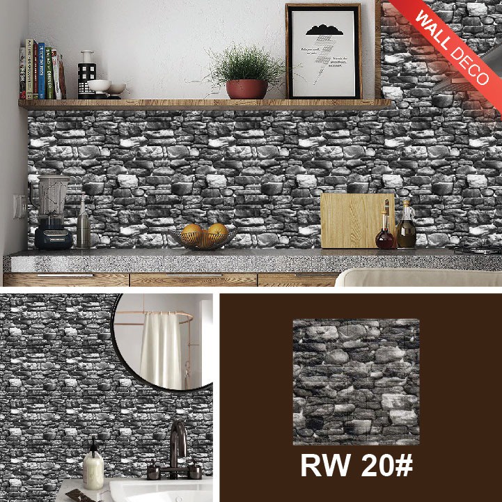 XL:70CM X 77CM [[ ROCK WALL ]] 3D WALL PAPER 3D WALLPAPER 3D WALL ...
